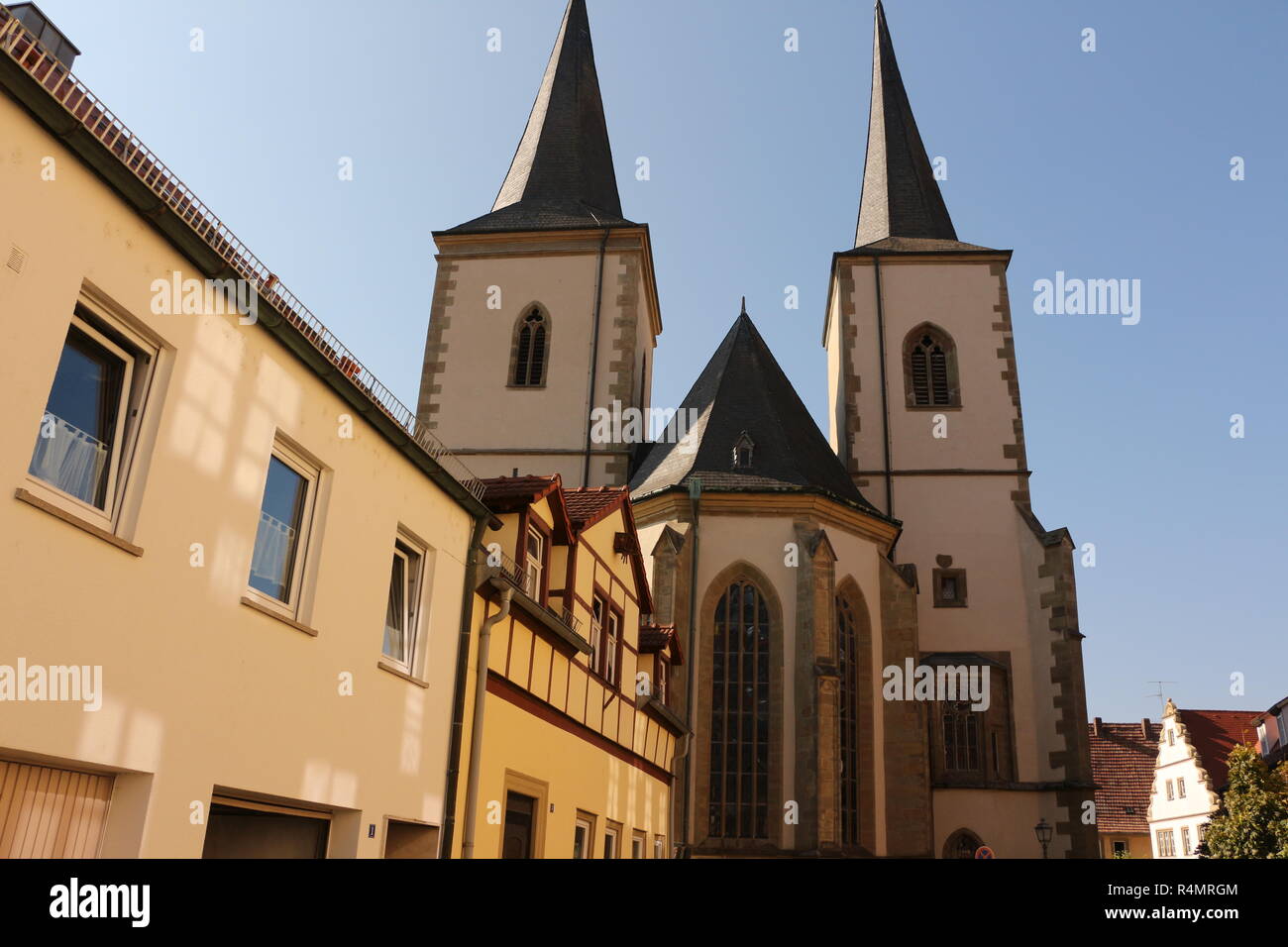 Die Altstadt von Haßfurt in Bayern Stock Photo - Alamy