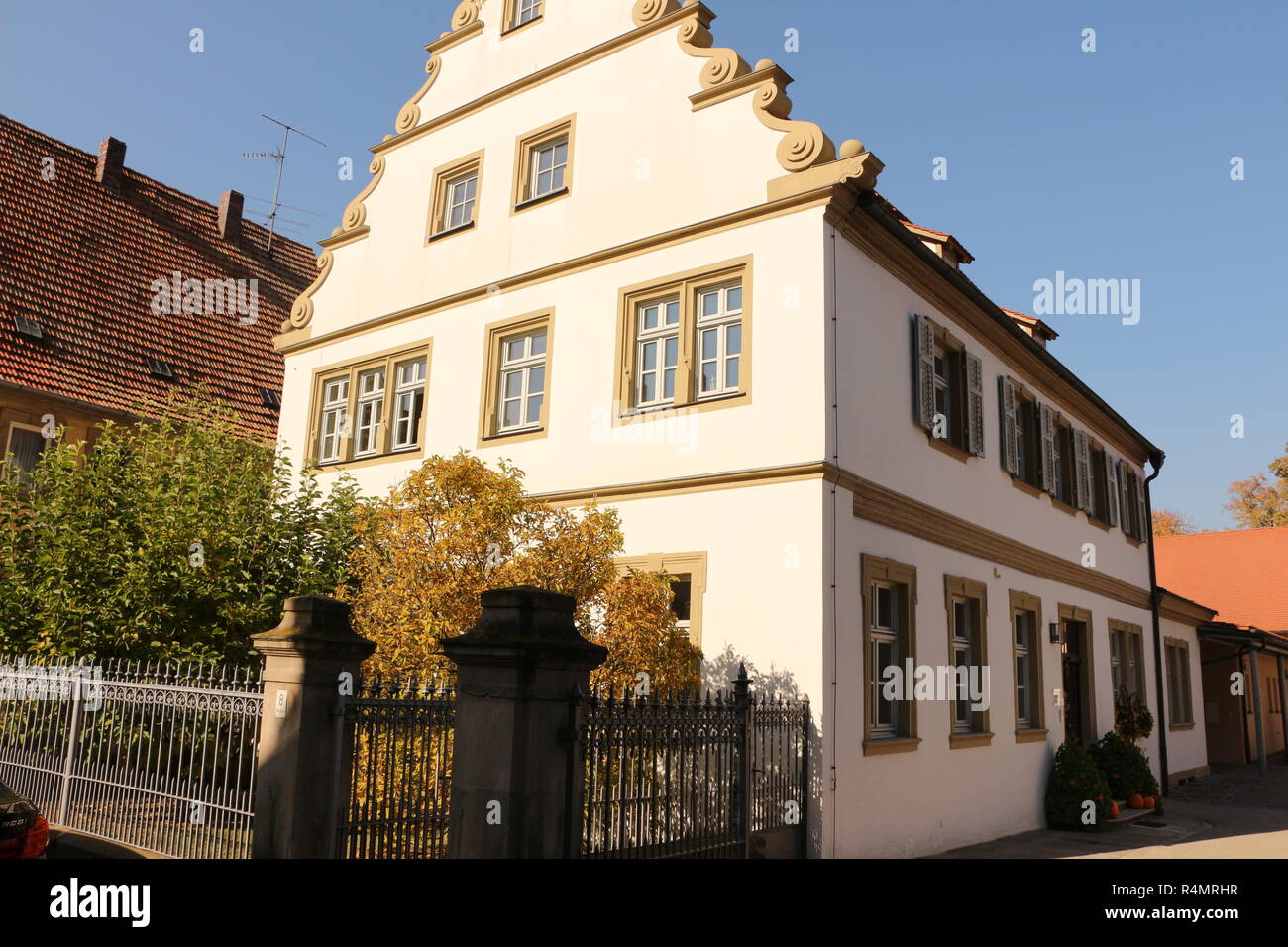 Die Altstadt von Haßfurt in Bayern Stock Photo - Alamy