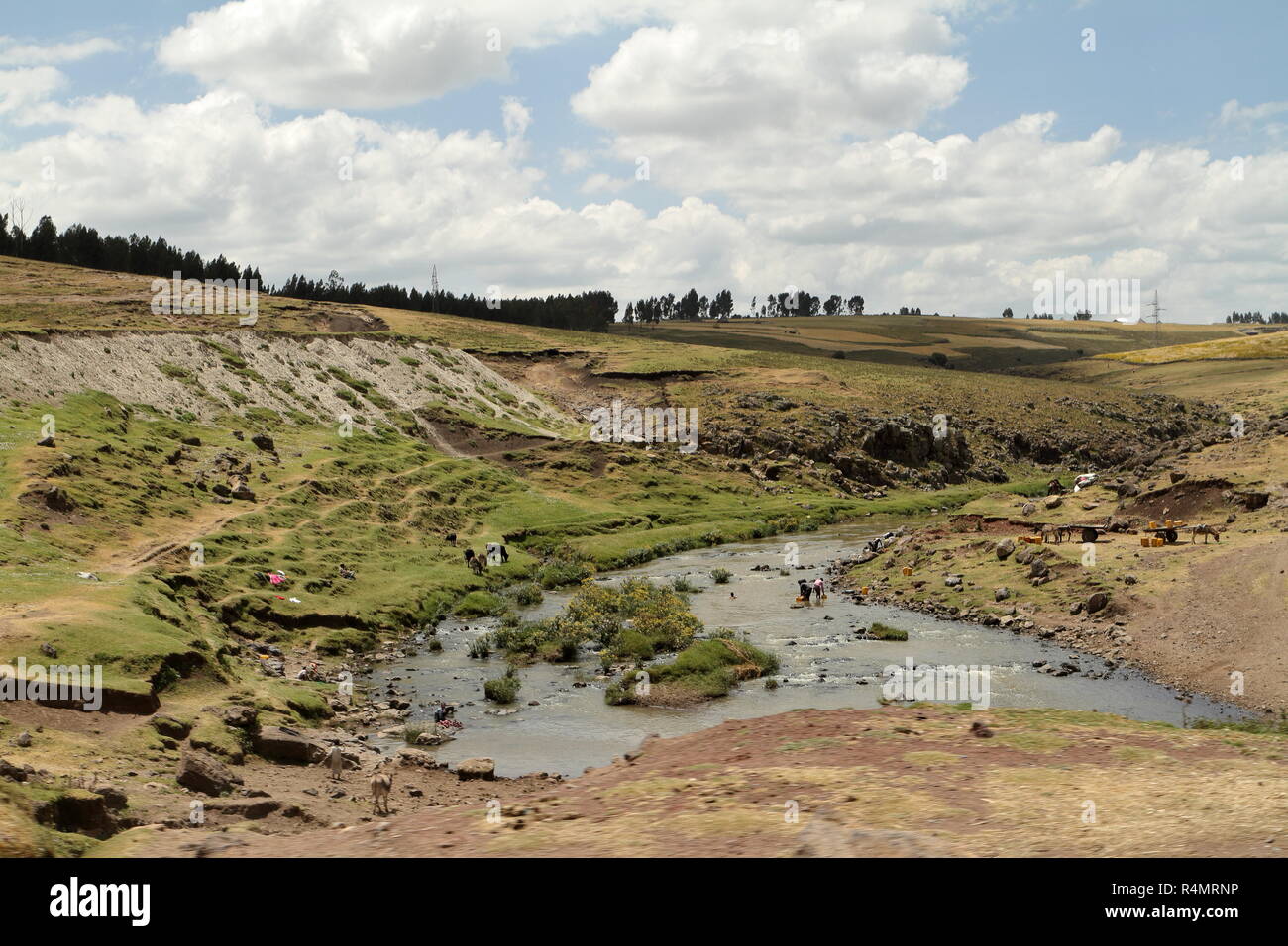 River washing ethiopia hi-res stock photography and images - Alamy