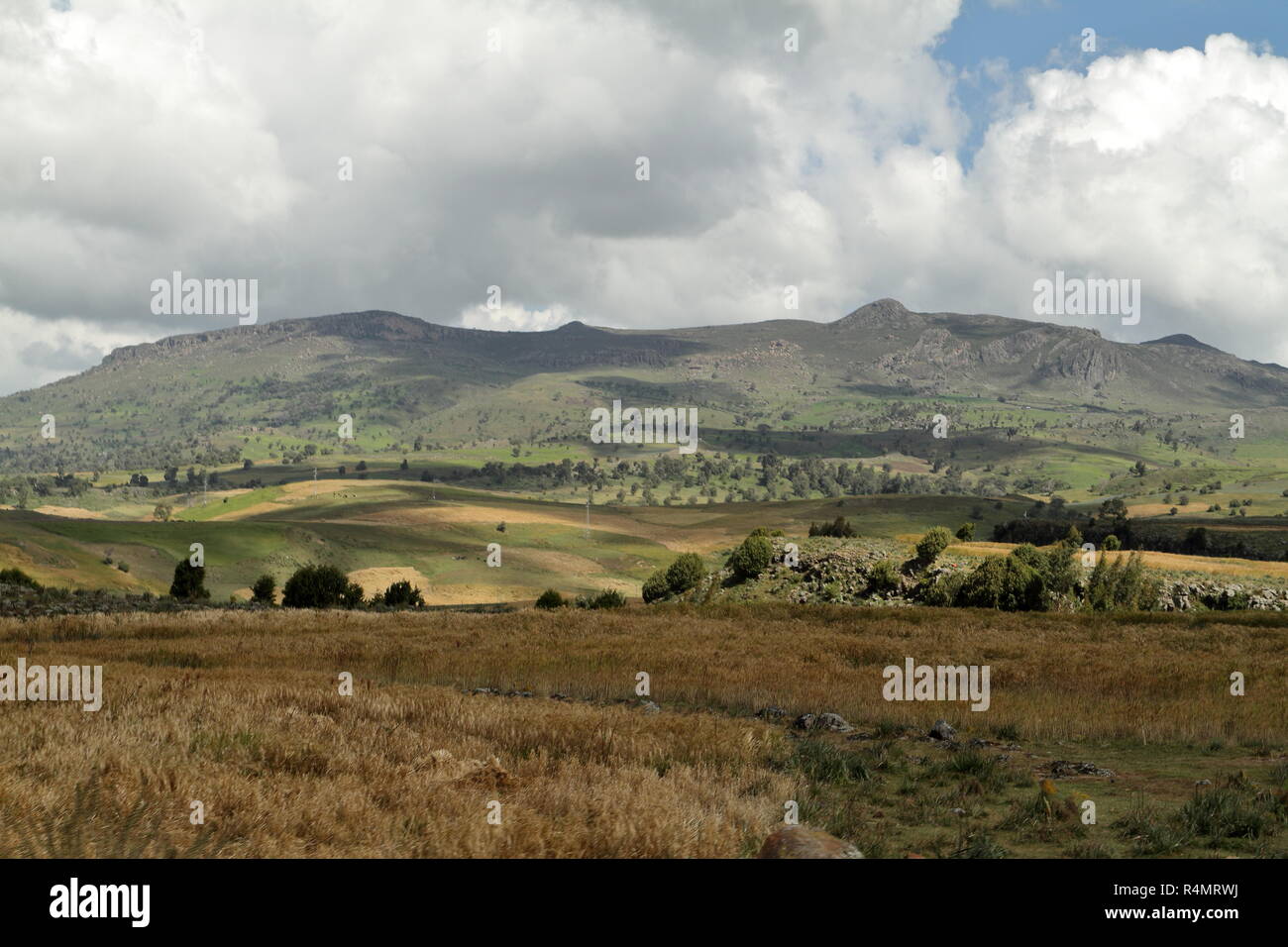 the landscapes of the bale mountains in ethiopia Stock Photo - Alamy