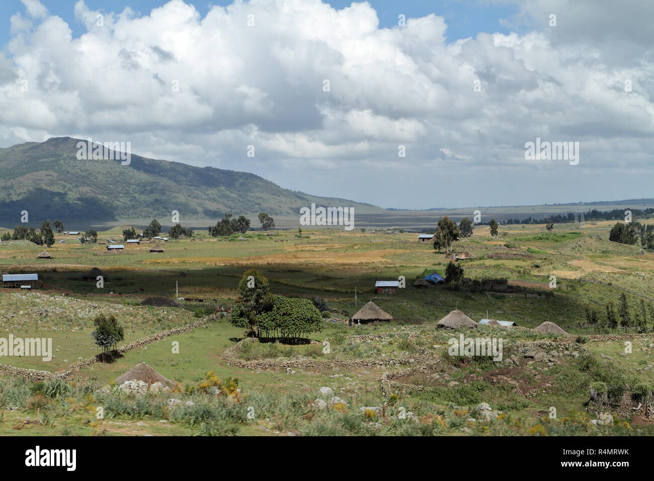 the landscapes of the bale mountains in ethiopia Stock Photo - Alamy
