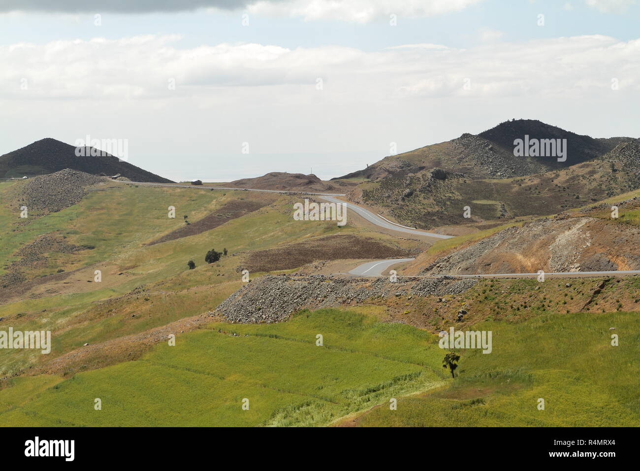 the landscapes of the bale mountains in ethiopia Stock Photo - Alamy