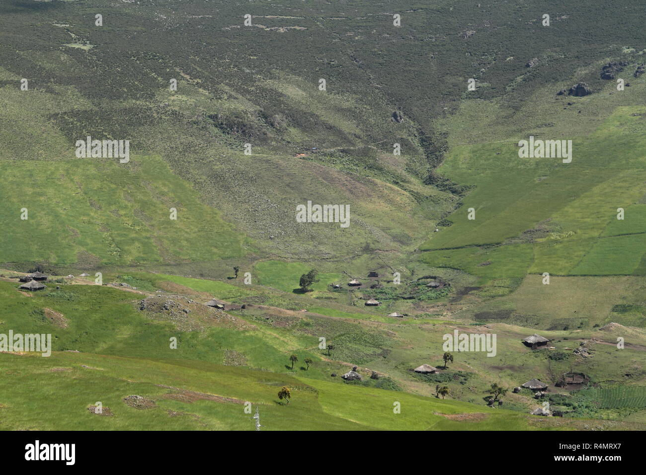 the landscapes of the bale mountains in ethiopia Stock Photo - Alamy