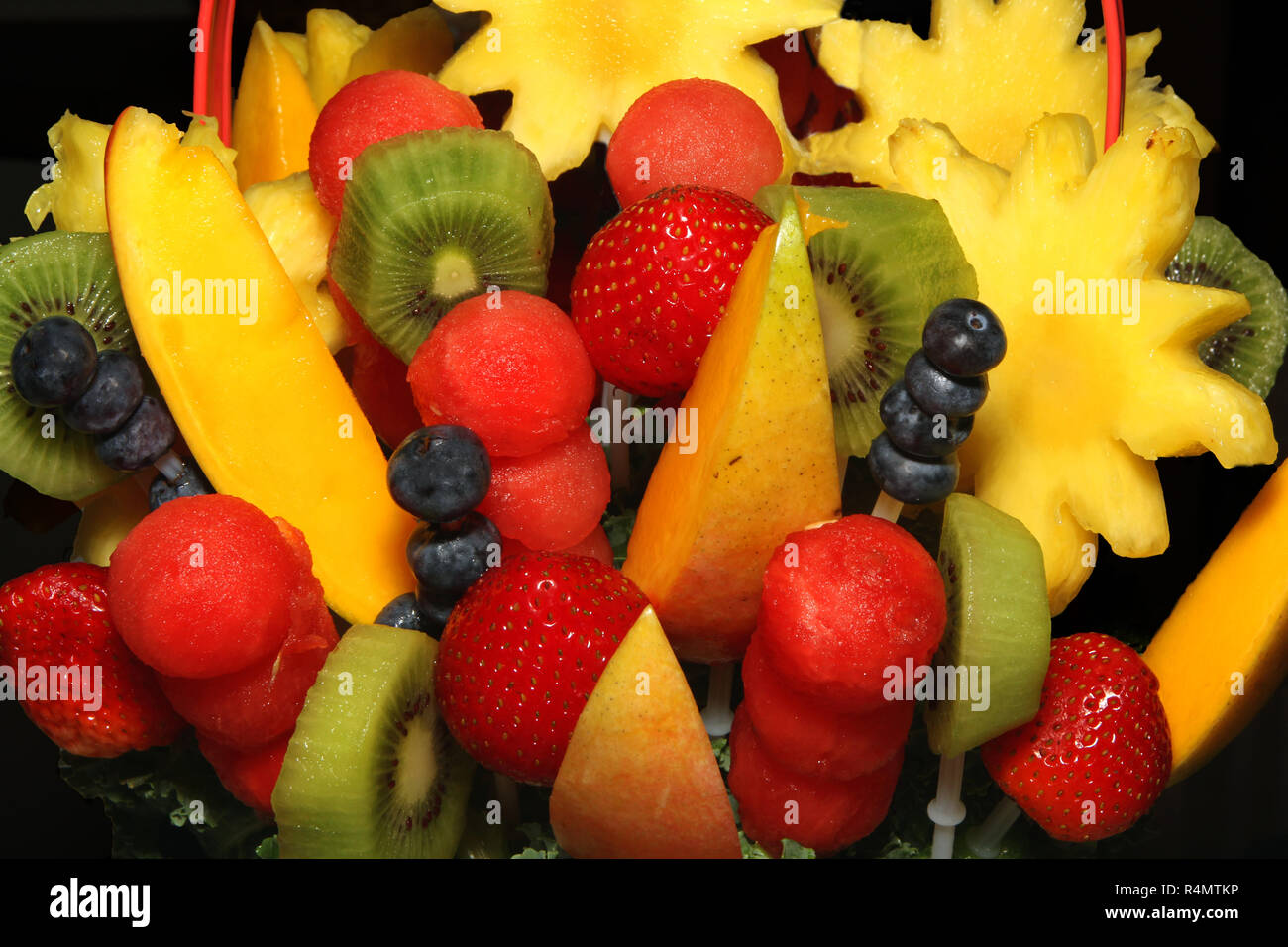 Fruit basket with various fruits hi-res stock photography and images ...