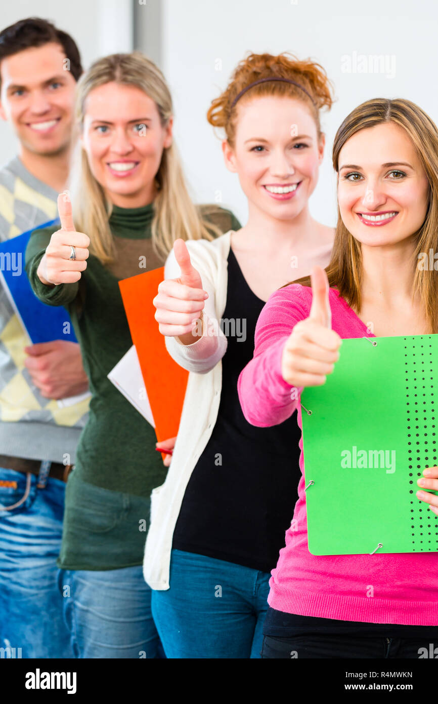College students passed examination Stock Photo - Alamy
