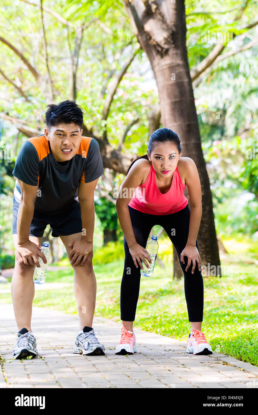 Breathless woman hi-res stock photography and images - Alamy