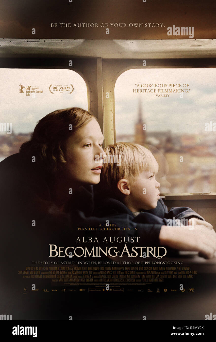 BECOMING ASTRID, (aka UNGA ASTRID), US poster, (from left): Alba August ...