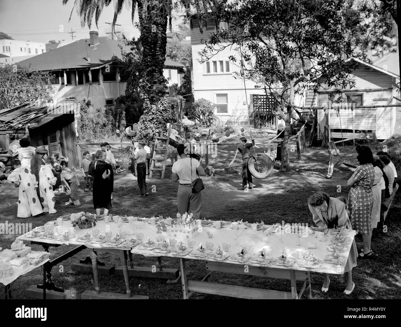 Mothers birthday Black and White Stock Photos & Images - Alamy