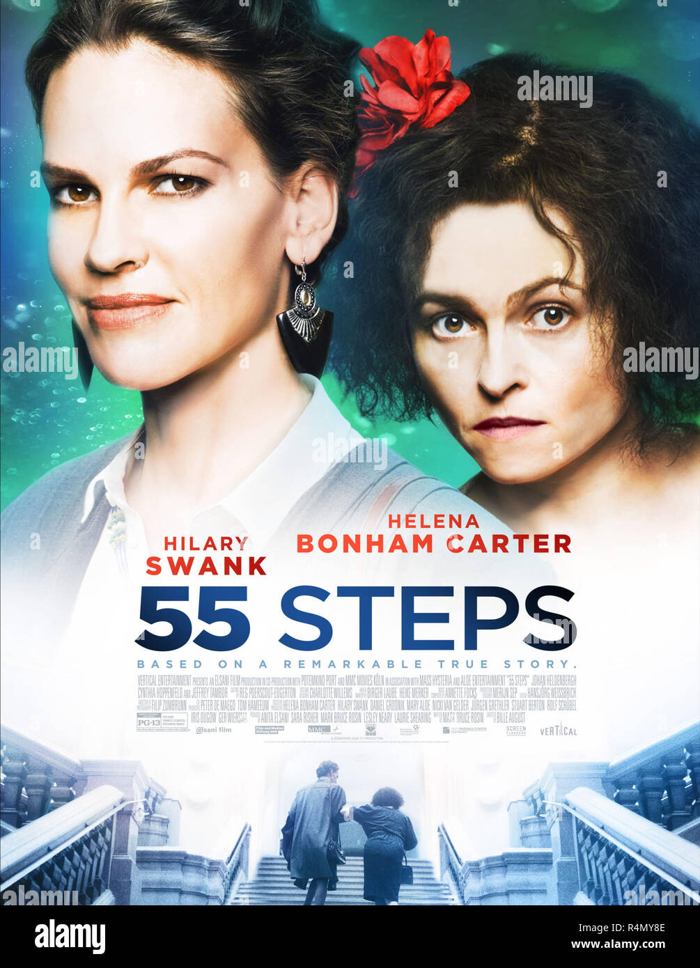 55 STEPS, US Poster, from left: Hilary Swank, Helena Bonham Carter ...