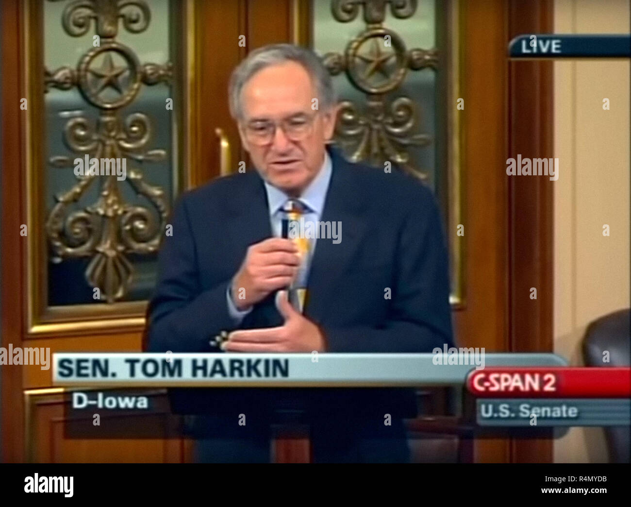 INVISIBLE HANDS, Senator Tom Harkin, 2018. © First Run Features ...