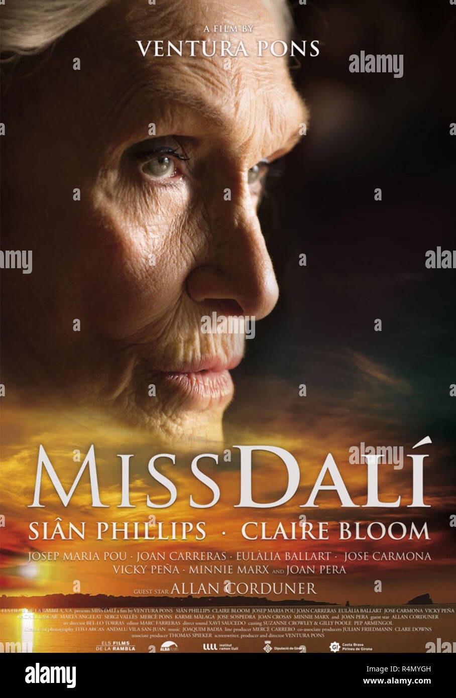 MISS DALI, poster, Sian Phillips as Anna Maria Dali, 2018. © Els Films ...