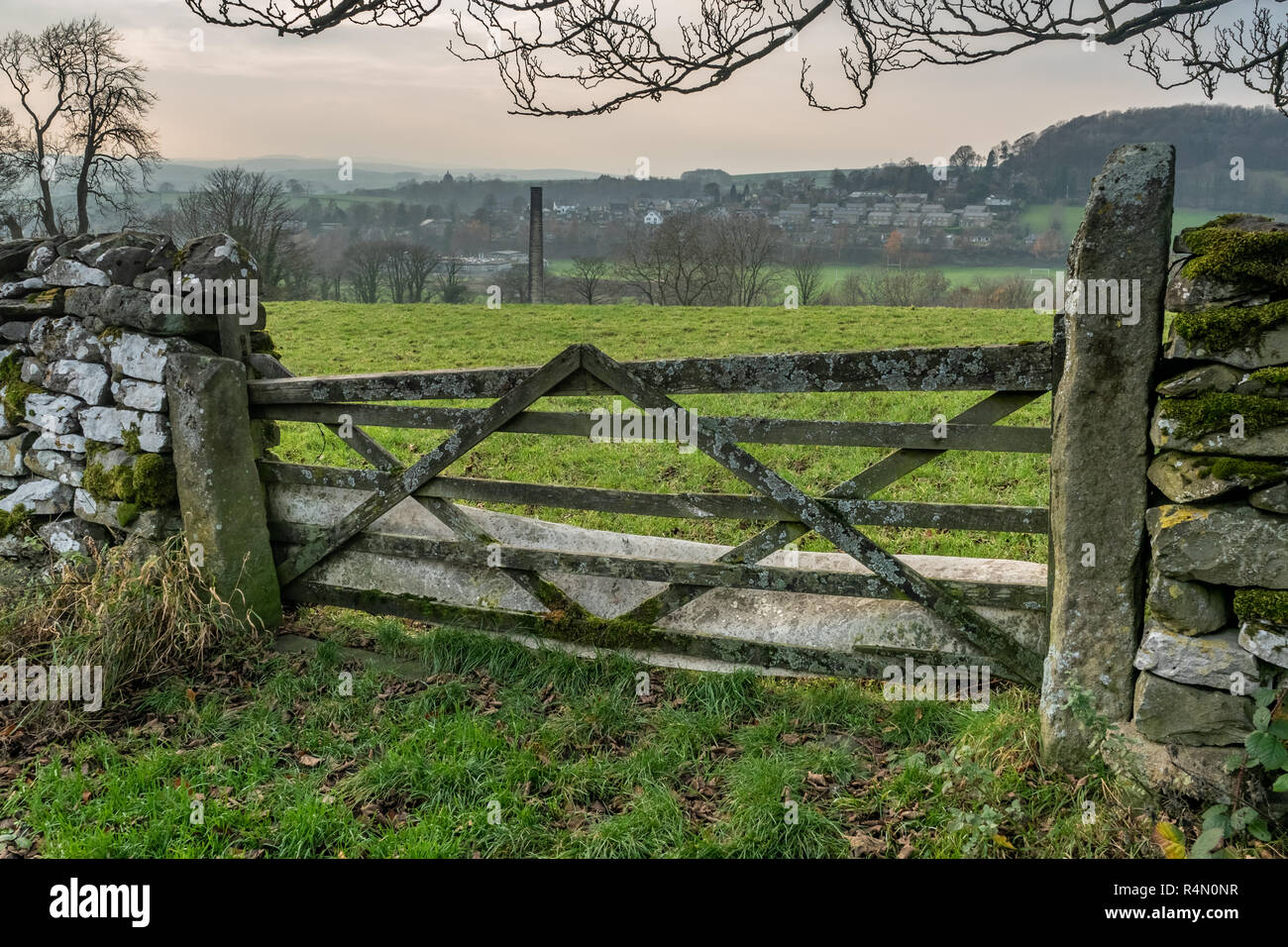Settle in the Yorkshire Dales with a female hill walker near to the ...