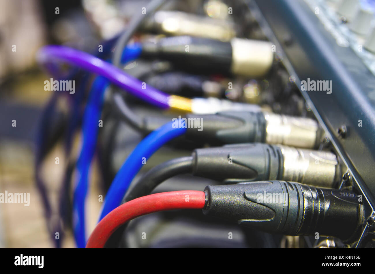 Professional audio connector hi-res stock photography and images - Alamy