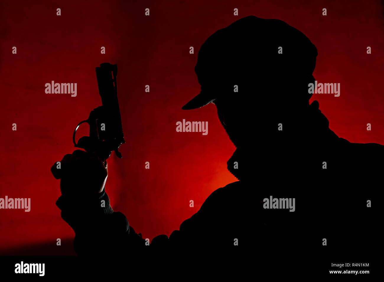 Shadow Gun High Resolution Stock Photography and Images - Alamy