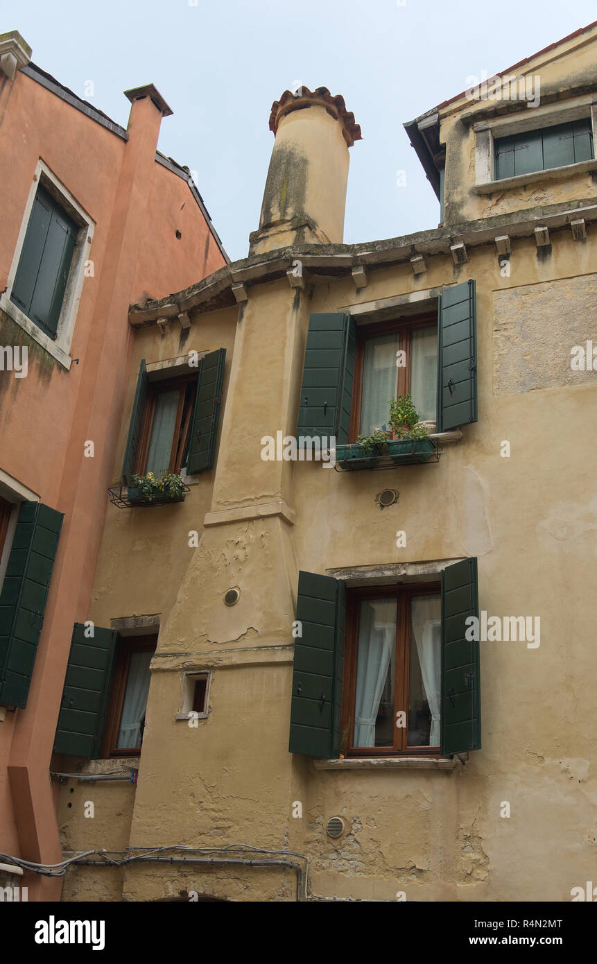 Venetian chimney hi-res stock photography and images - Alamy