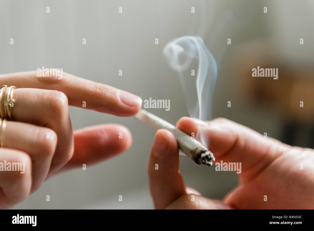 Passing joint hi-res stock photography and images - Alamy