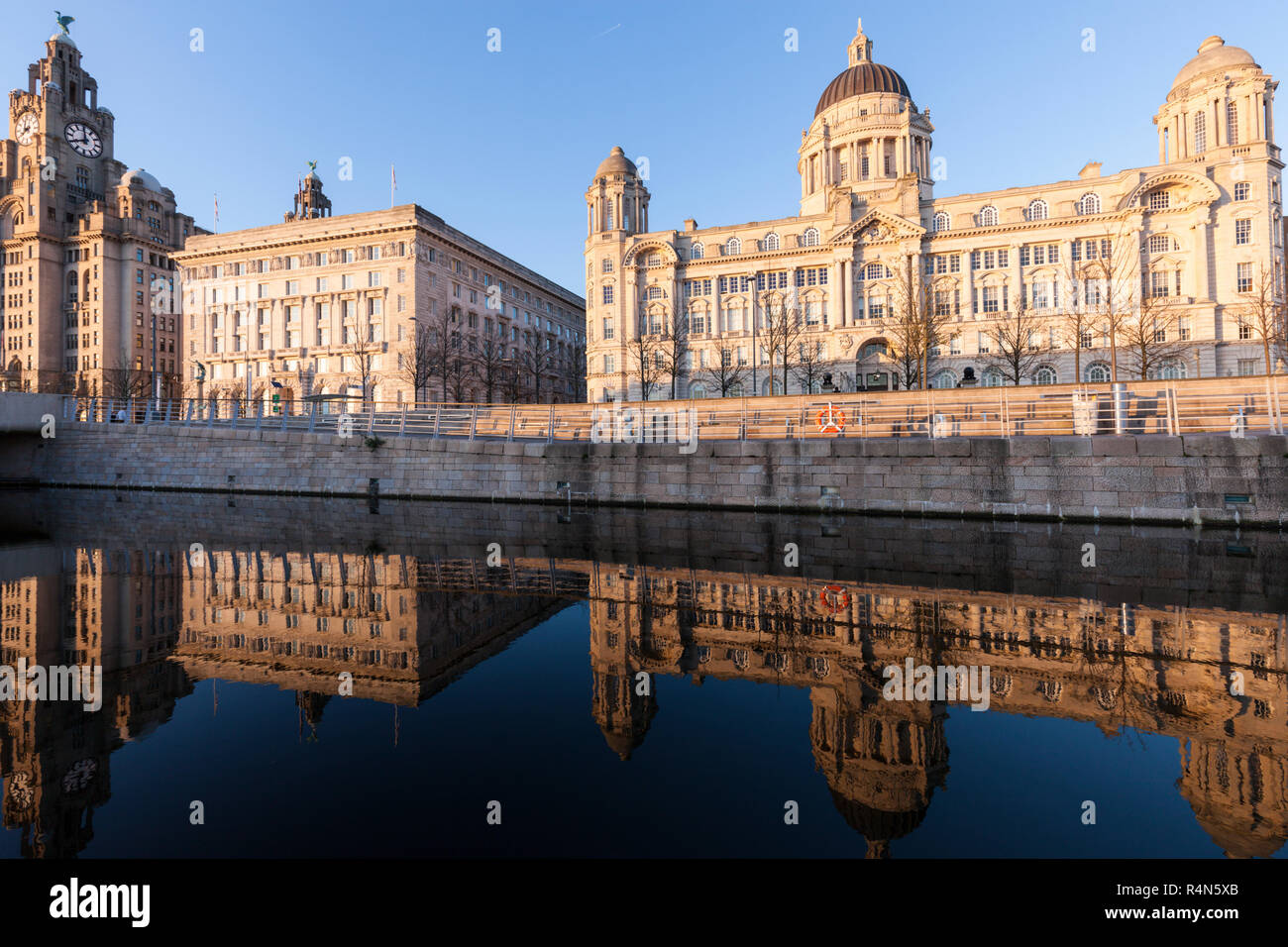 Port of Liverpool Building Stock Photo - Alamy