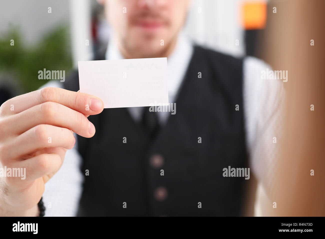Businessman calling client hold hi-res stock photography and images - Alamy