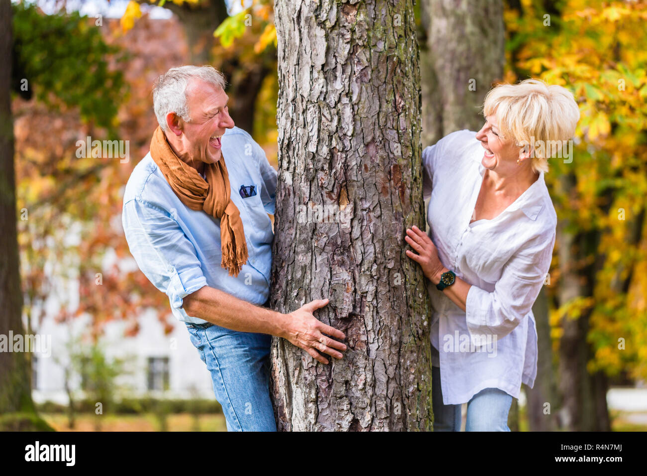 Older woman flirting man hi-res stock photography and images - Alamy