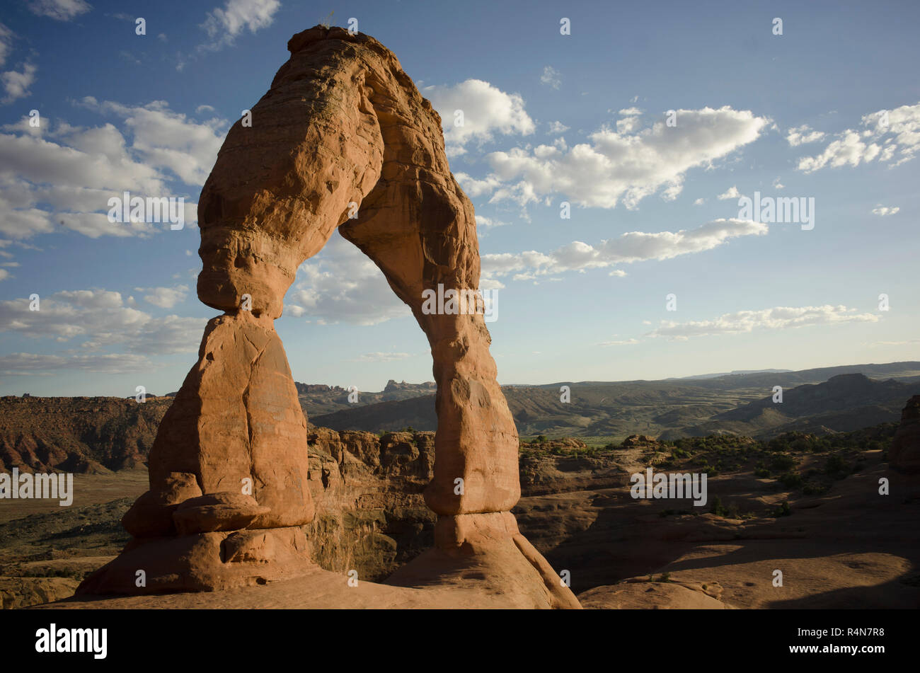 Natural arch monument valley arizona hi-res stock photography and ...