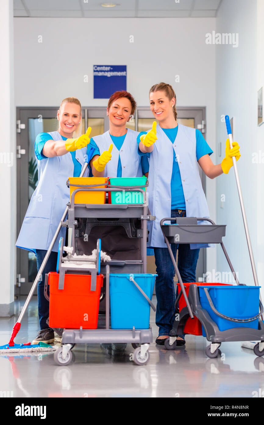 Cleaning service at work Stock Photo - Alamy
