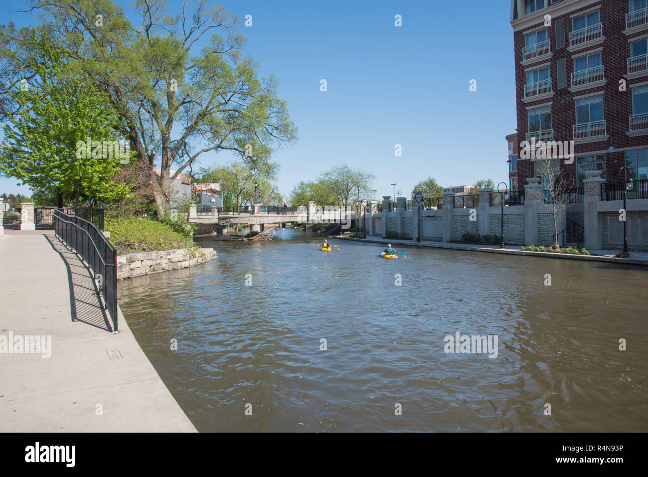 Naperville dupage river hi-res stock photography and images - Alamy
