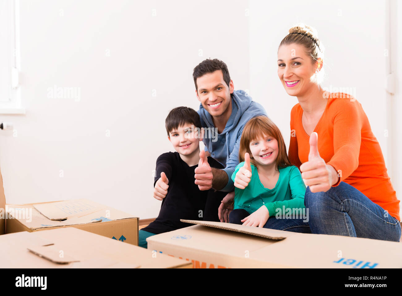 Parents happy son moving out hi-res stock photography and images - Alamy