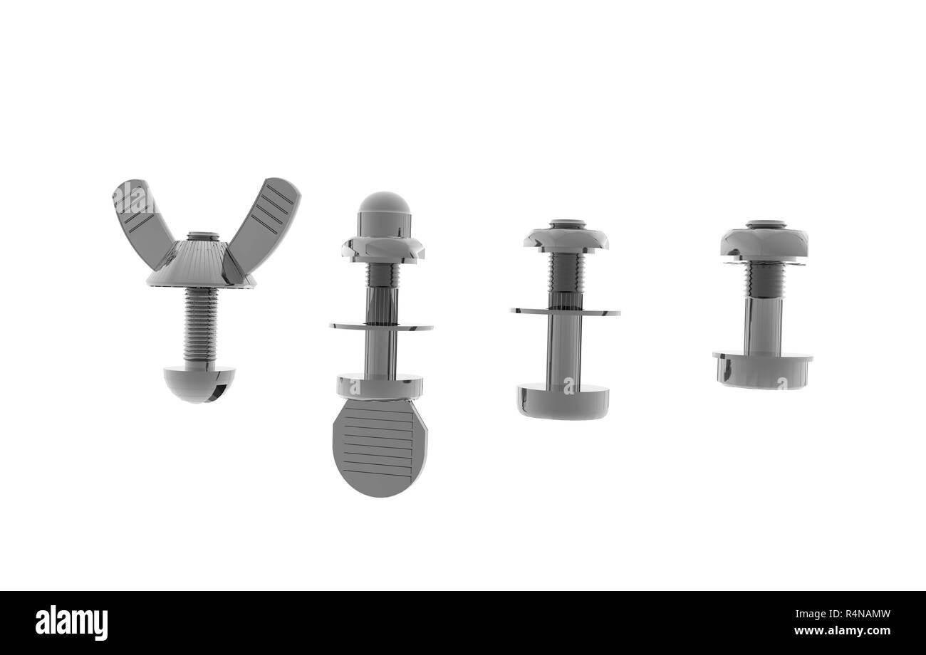 Wing bolts Cut Out Stock Images & Pictures - Alamy