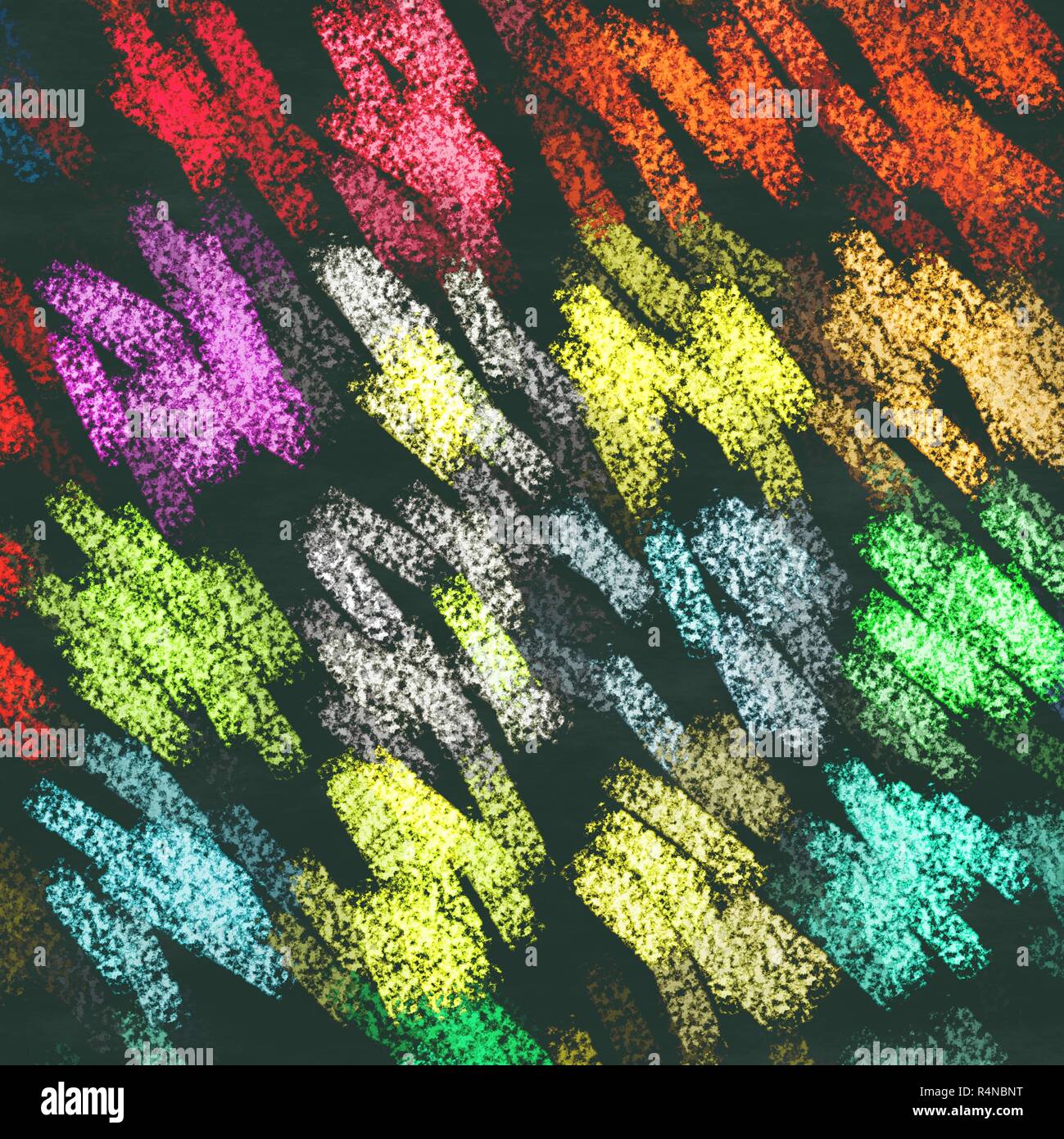 Chalk strokes hi-res stock photography and images - Alamy