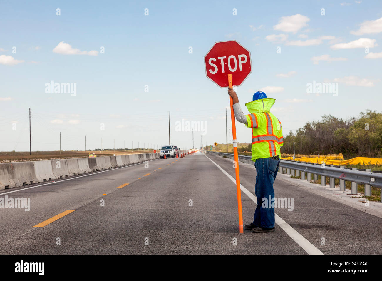Highway stop hi-res stock photography and images - Alamy