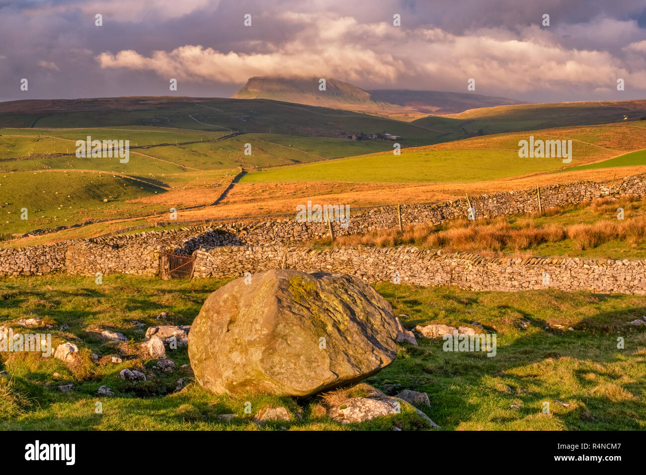 Settle in the Yorkshire Dales with a female hill walker near to the ...