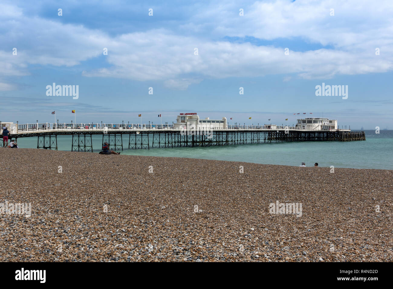 Worthing Pier in West Sussex, England, UK Stock Photo - Alamy