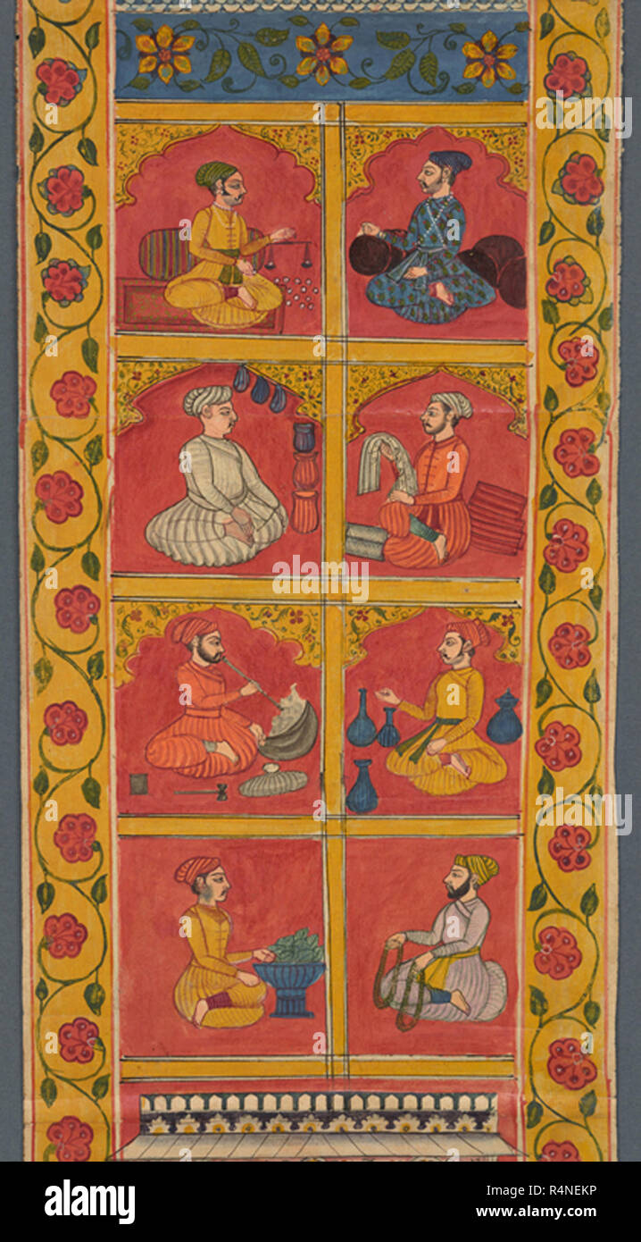 vintage asian pattern artwork Stock Photo - Alamy