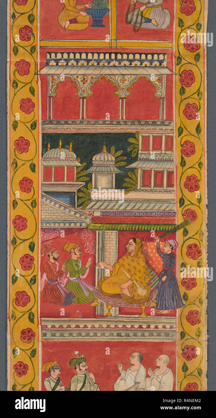 vintage asian pattern artwork Stock Photo - Alamy