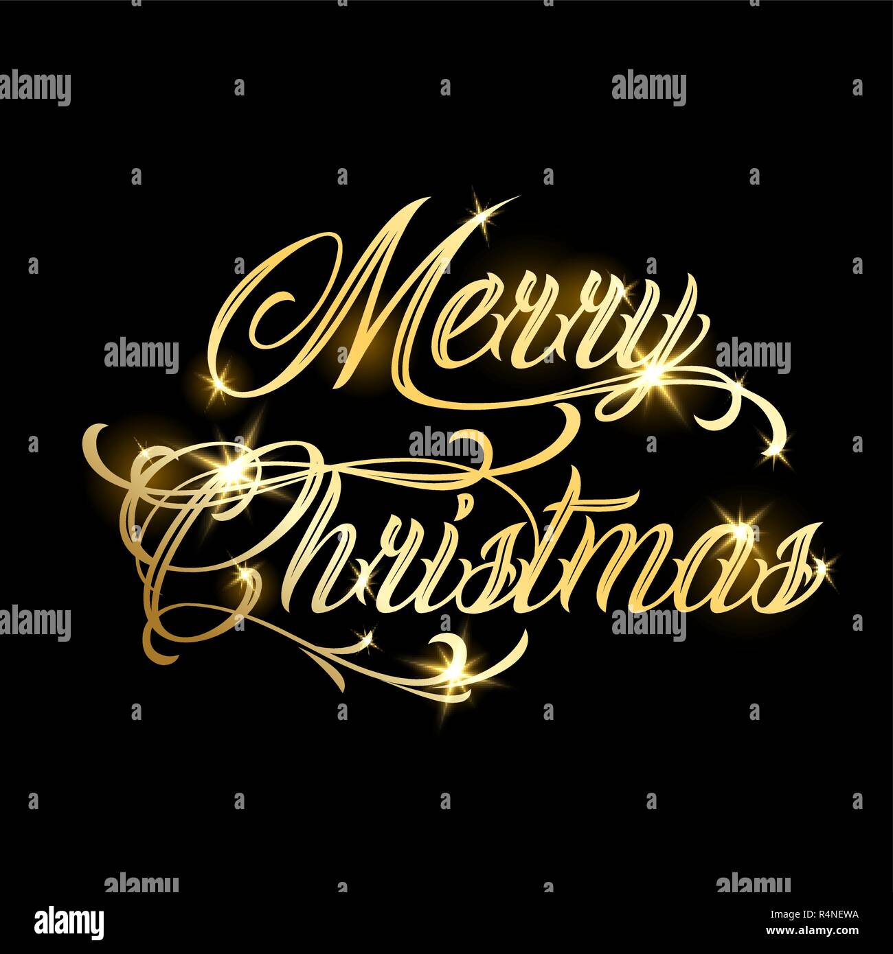 Greeting card christmas text Stock Vector Images - Alamy