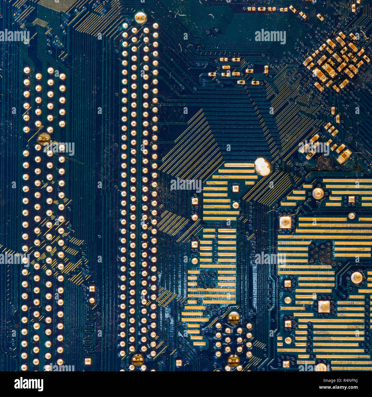 Green motherboard circuit Stock Photo - Alamy