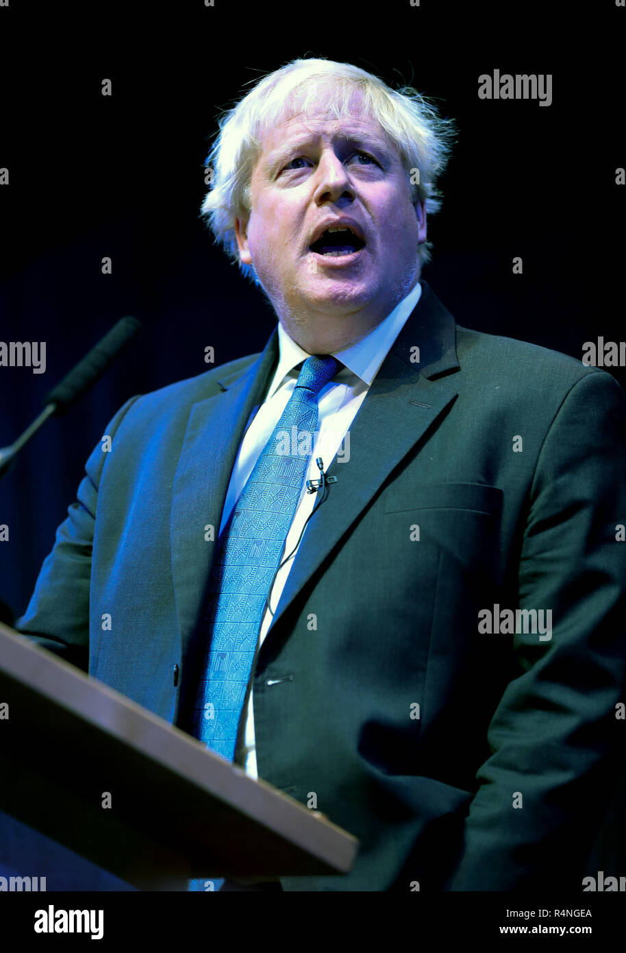 Boris Johnson Speaking High Resolution Stock Photography and Images - Alamy