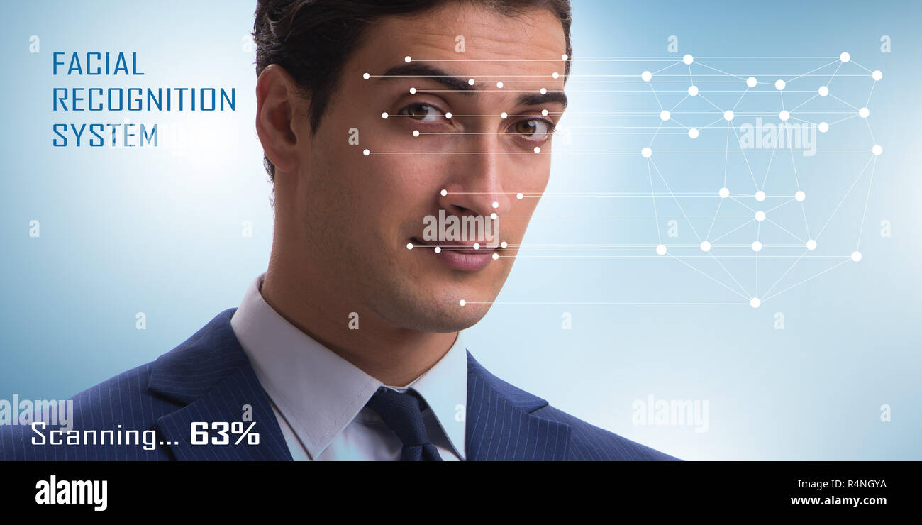Concept of face recognition software and hardware Stock Photo - Alamy