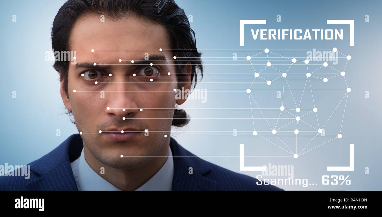 Concept of face recognition software and hardware Stock Photo - Alamy