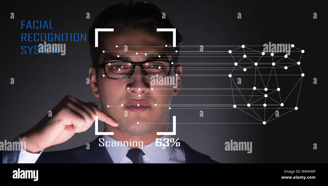 Concept of face recognition software and hardware Stock Photo - Alamy