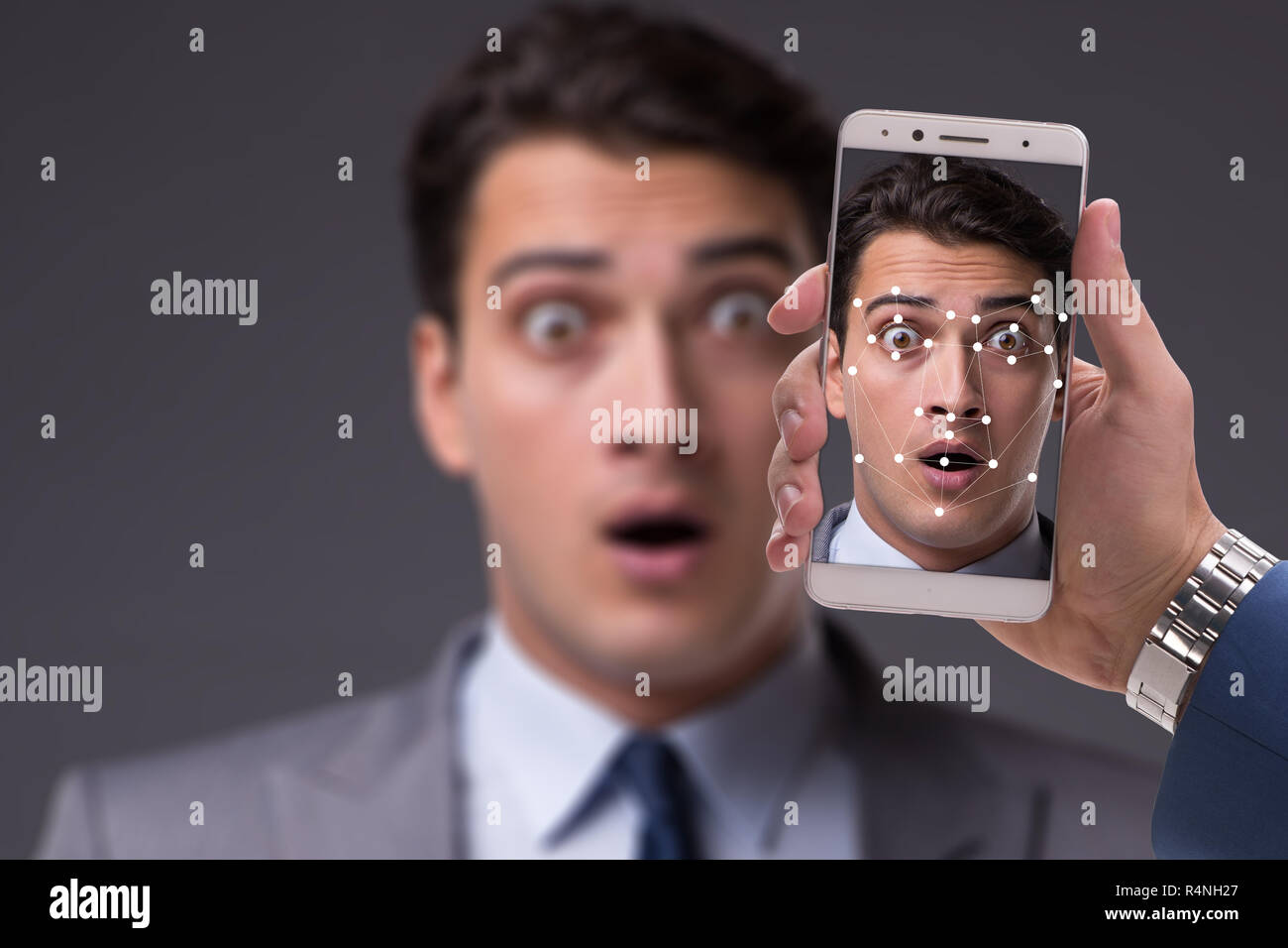 Concept of face recognition software and hardware Stock Photo - Alamy