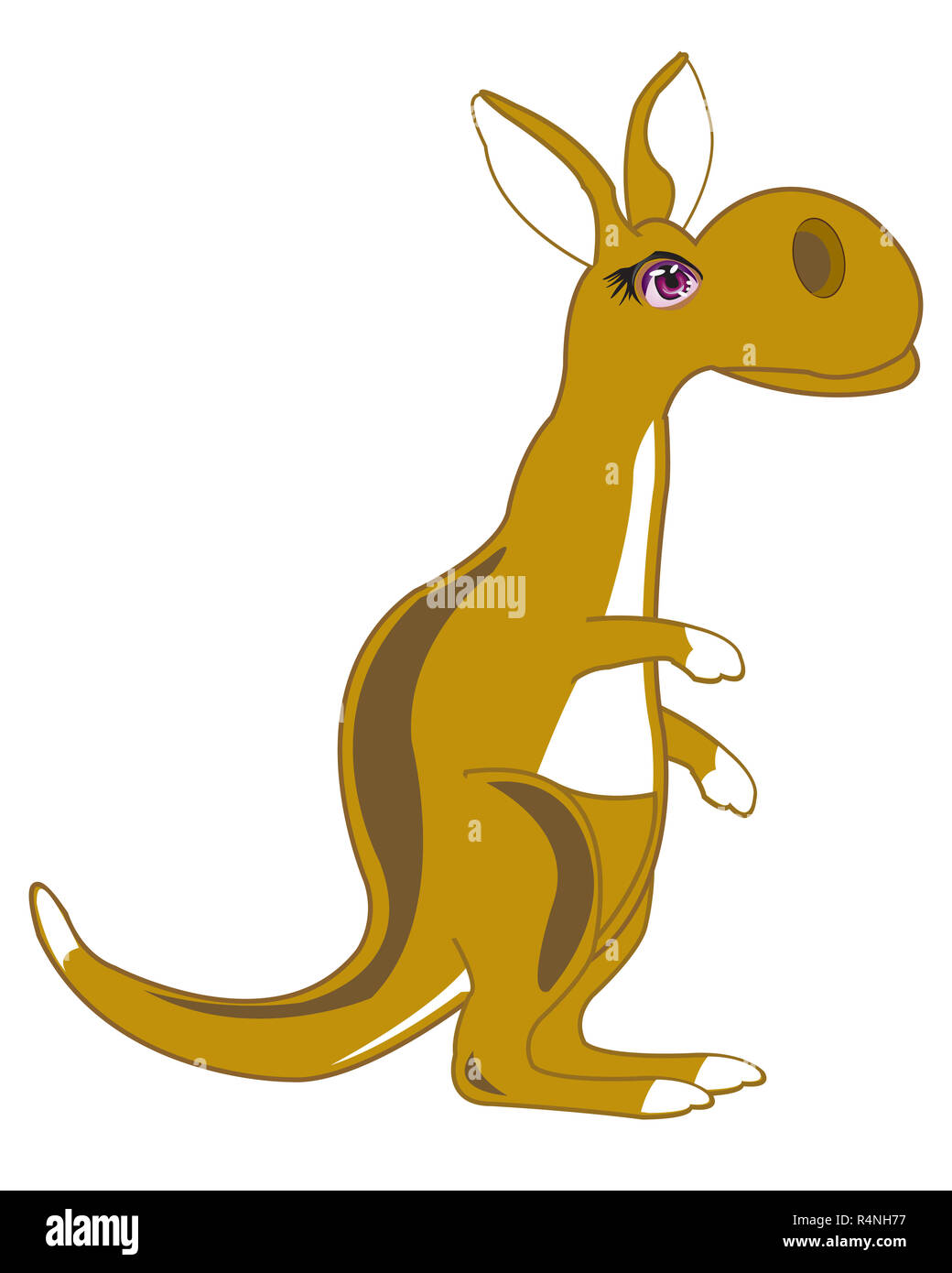 Kangaroo cartoon Cut Out Stock Images & Pictures - Alamy