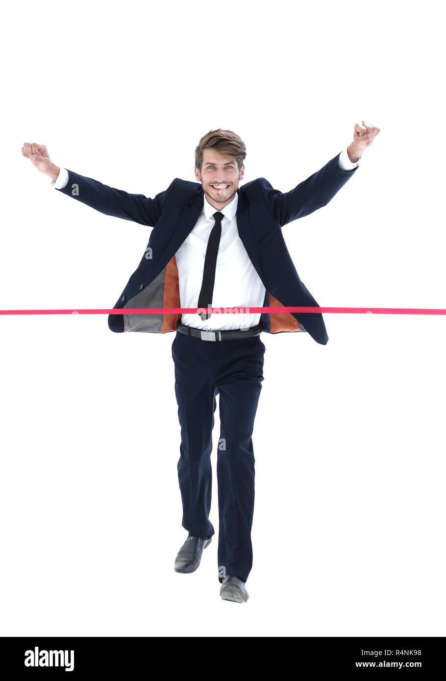 Suit businessman race track hi-res stock photography and images - Alamy