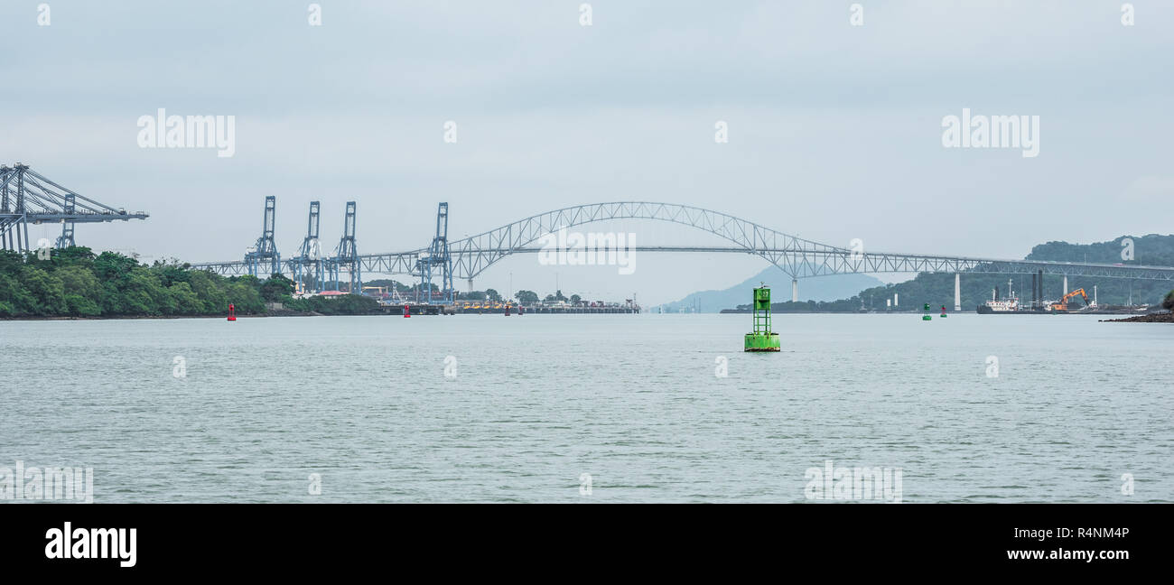 Bridge of the Americas (Puente de las Americas). Once known as Thatcher ...