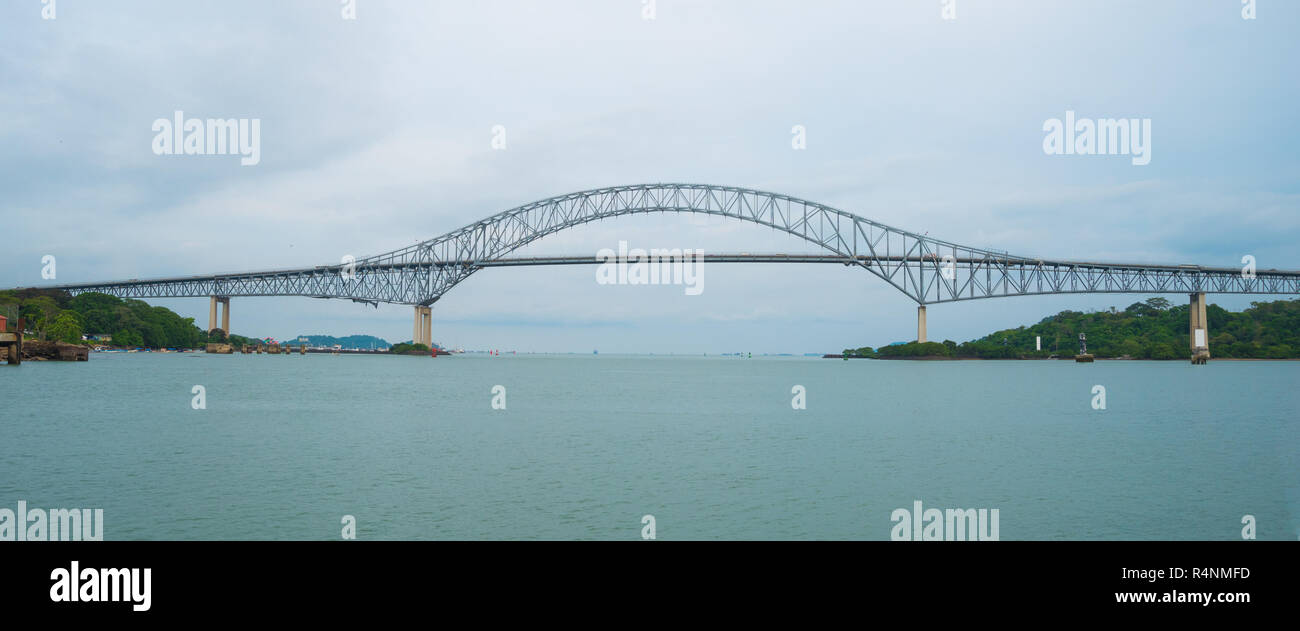 Bridge of the Americas (Puente de las Americas). Built in 1957 and Once ...