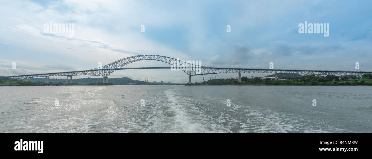 Bridge of the Americas (Puente de las Americas). Built in 1957 and Once ...