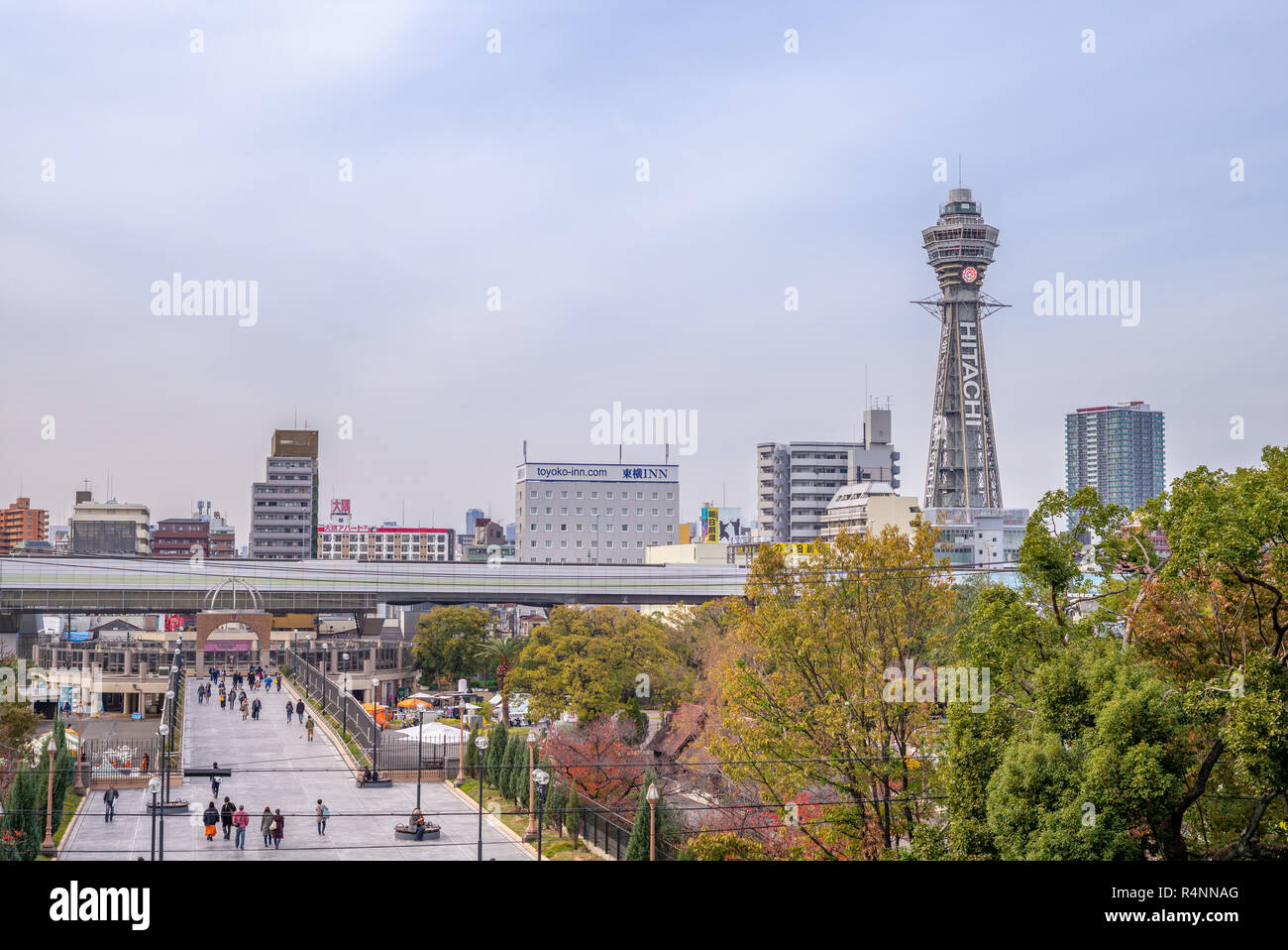 Eiffel tower of osaka hi-res stock photography and images - Alamy