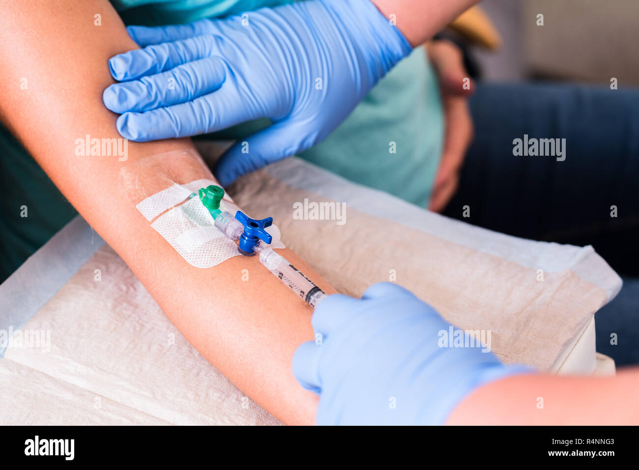 Self blood screening hi-res stock photography and images - Alamy