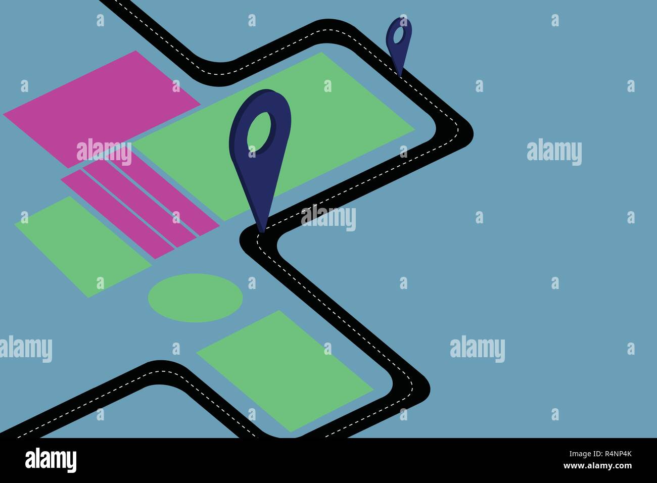 Design business concept Business ad for website promotion banners empty ...