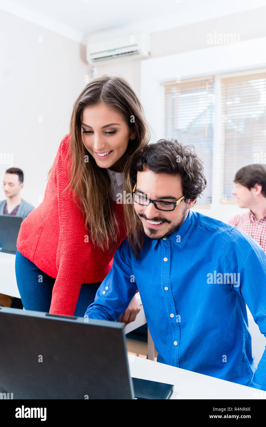 Pair Work Classroom High Resolution Stock Photography and Images - Alamy